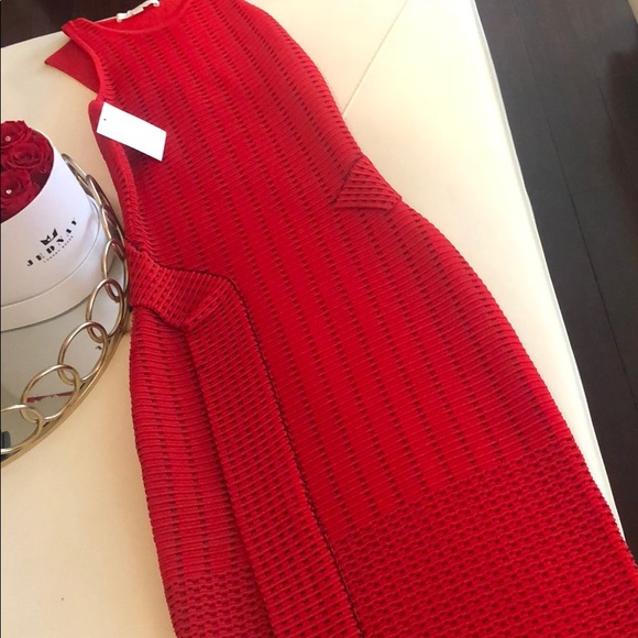 Jonathan Simkhai | Dresses | Red Jonathan Simkhai Dress | Poshmark